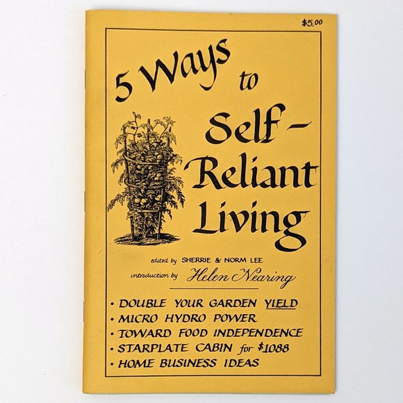 Office | Vintage 5 Ways To Selfreliant Living By Sherrie Norm Lee ...